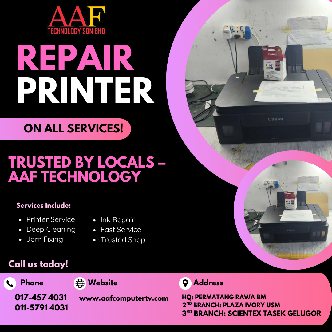 Repair October 2025 – AAF Computer & TV Services